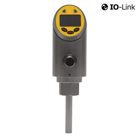sentinel io link smart temperature sensor with 4 20 ma output io link smart and temperature sensor