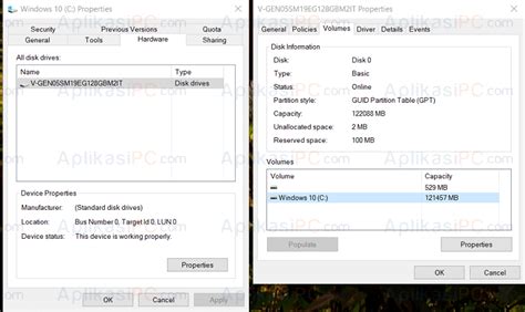 3 Cara Cek Partisi Hard Disk And Ssd Tipe Gpt Mbr Di Windows