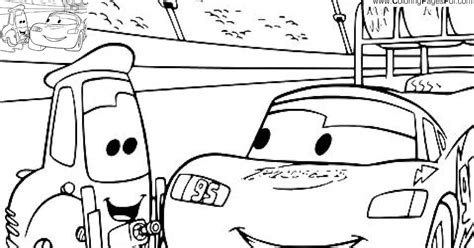 Cars Coloring Pages Dinoco Coloring Pages