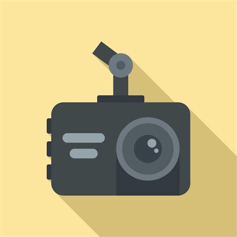 Premium Vector Electric Digital Recorder Icon Flat Illustration Of