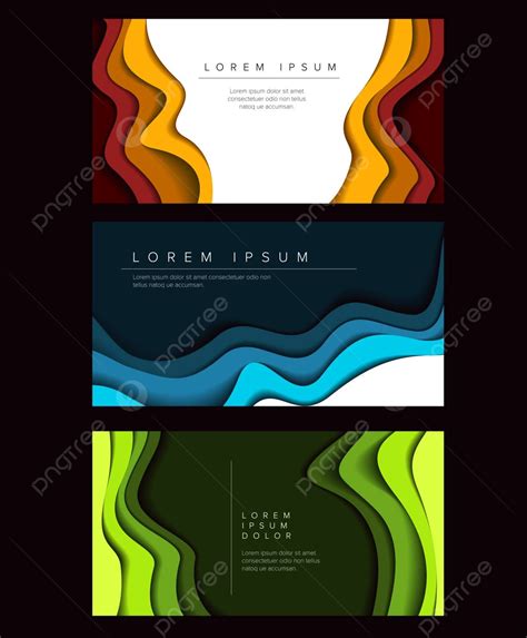 Set Of Horizontal Headers Blocks Banners Templates Ad Front Title Vector Ad Front Title Png