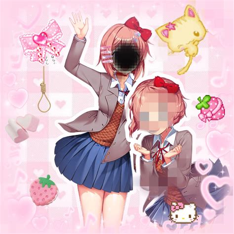 Sayonara Sayori Literature Club Kawaii Kawaii Core