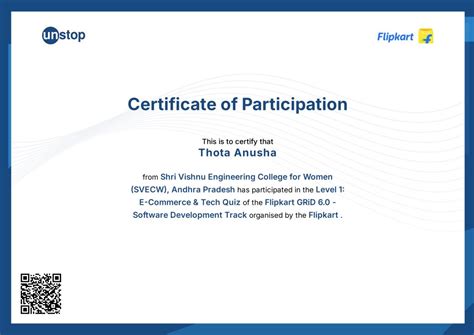 Anusha Thota On Linkedin Excited To Share That I Participated In