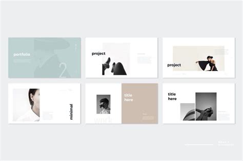 zero powerpoint template portfolio presentation creative powerpoint