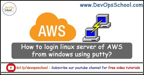How To Login Linux Server Of Aws From Windows Using Putty