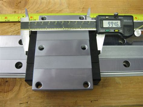 Giant THK Linear Rails Mm Mm Wide Double Carriages Blocks HRW Guide EBay