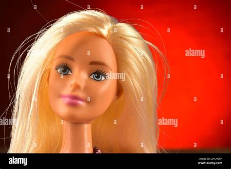 Barbie Close Up Shot Stock Photo Alamy