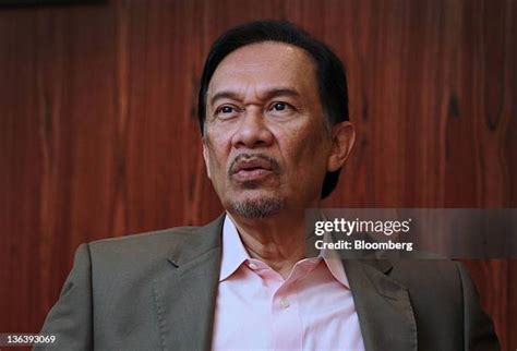 Malaysian Politician Anwar Ibrahim Interview Photos And Premium High