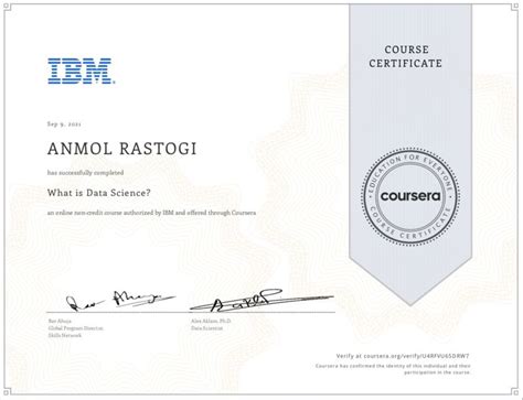 Anmol Rastogi On Linkedin Successfully Completed First Data Science