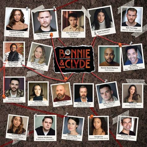 Bonnie And Clyde The Musical Uk Tour Final Casting Announced West End