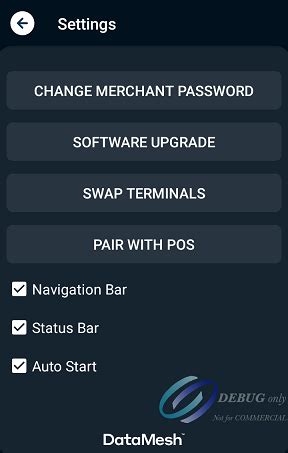 Appendix DataMesh Fusion API