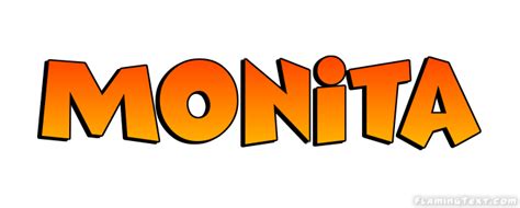 Monita Logo Free Name Design Tool From Flaming Text