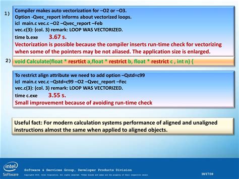 Ppt Optimizing Compiler Vectorization Powerpoint Presentation