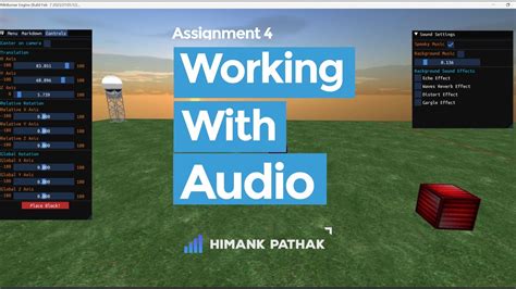 Assignment 4 Working With Audio Fundamentals Of Game Engine Design