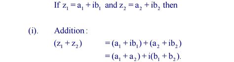 Complex Number Formula Formula In Maths