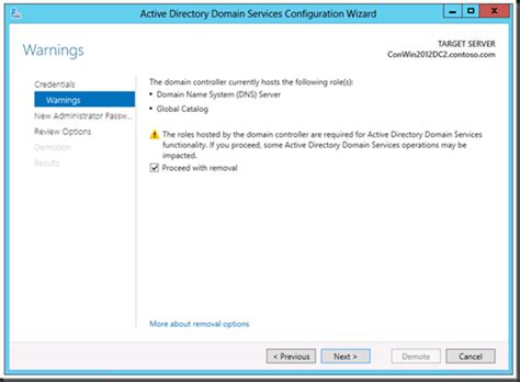 Ad Ds Descripcion De Instalaciones Y Removal Wizard {teoria} Parte 6