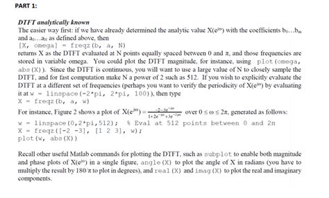 Solved DTFT And Convolution Property Of DTET DUE MARCH Chegg Com