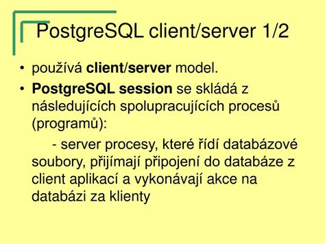 PPT PostgreSQL PowerPoint Presentation Free Download ID 5135312