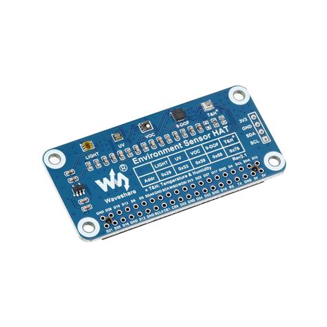 environment sensor hat for raspberry pi i2c bus pishop ca