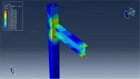 Simulation Of Cyclic Loading Over Steel Beam Column Structure Reinforced With Cfrp In Abaqus