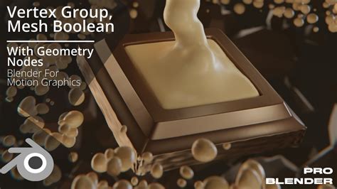 Vertex Group Mesh Boolean Cell Fracture Geometry Nodes Blender