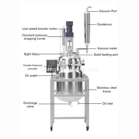 Laboratory Chemical Stainless Steel Reactor High Pressure L L L Customization