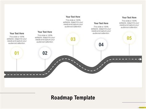Roadmap Template Adapt M686 Ppt Powerpoint Presentation Visual Aids Show Presentation Graphics