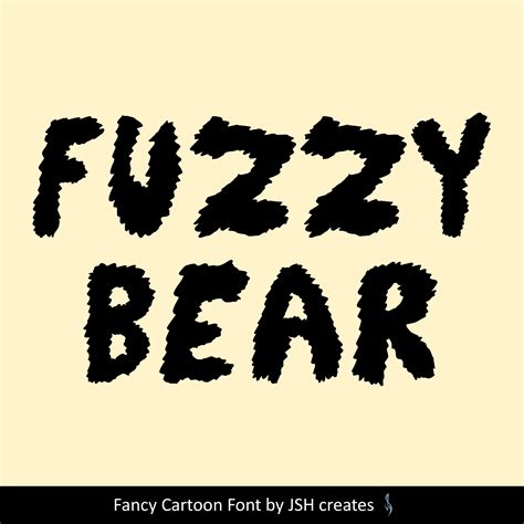 Fuzzy Bear Font