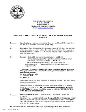 Nclex Application Fill Online Printable Blank Doc Template PdfFiller