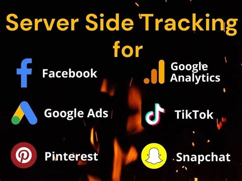 Server Side Tracking Setup For GA4 Facebook TikTok Snapchat Pinterest Upwork