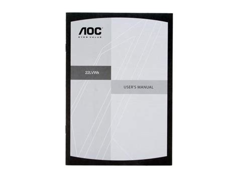 AOC 22 Active Matrix TFT LCD WSXGA LCD Monitor 5 Ms 1680 X 1050 D Sub DVI D 22LVWk Newegg Com