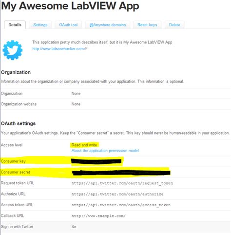 Getting Started With The LabVIEW Twitter Toolkit NI Community