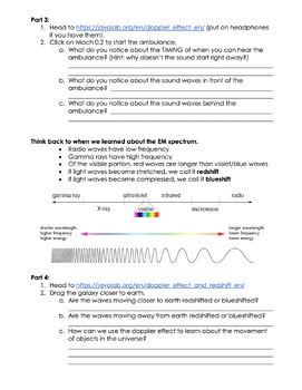 The Doppler Effect Lesson By Science Lessons That Rock TPT