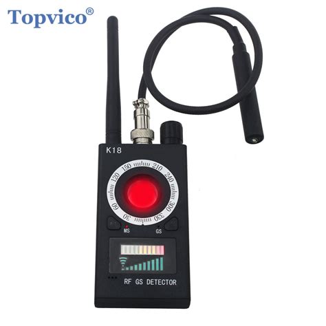 Topvico Full Range Pro Anti Spy Bug Detector Wireless Camera Lens