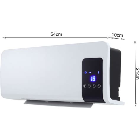 Wall Mounted Electric Heater With Remote Control