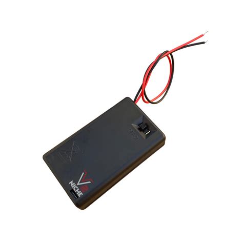 Suporte Porta 3 Pilhas Aaa Com Chave On Off E Chicote Shopee Brasil