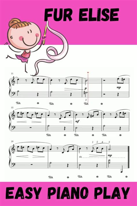 Fur Elise Piano Sheet Music For Beginners With Letters At Marilee Smith