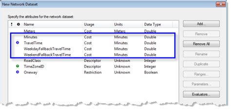 Configuring Traffic Data In A Network Dataset—arcmap Documentation
