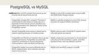 Postgresql PPT