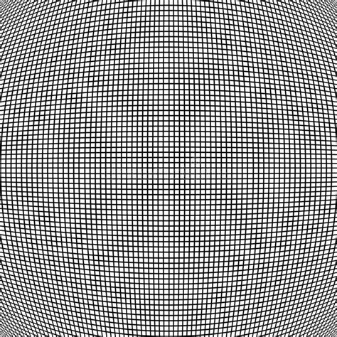 Spherical Globe Circular Distort Effect Pattern Curved Bulge Protrude Warp Effect Stock