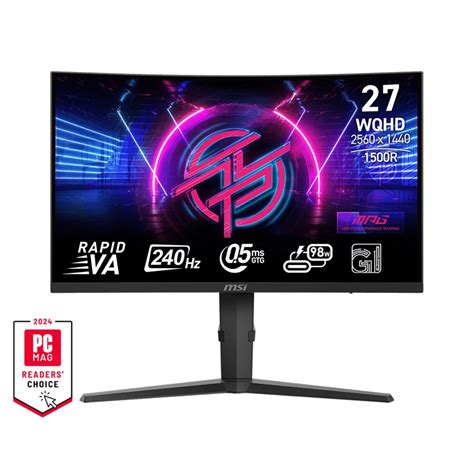 MSI MPG 275CQRXF 27 inç 240Hz 0.5ms 2K WQHD FreeSync Premium Rapid VA ...