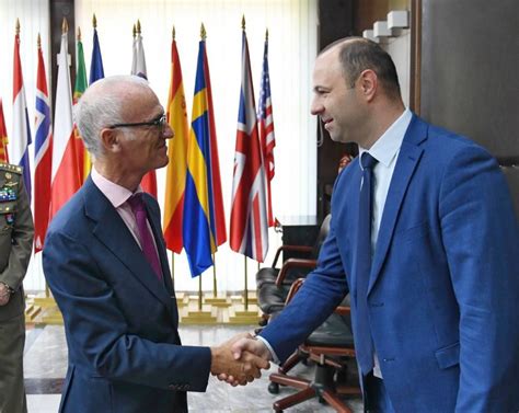 Средба на министерот Мисајловски со амбасадорот на Италија Н Е Андреа Силвестри Заеднички