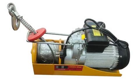 Ton Electric Wire Rope Hoist For Workshop V At In Bhopal