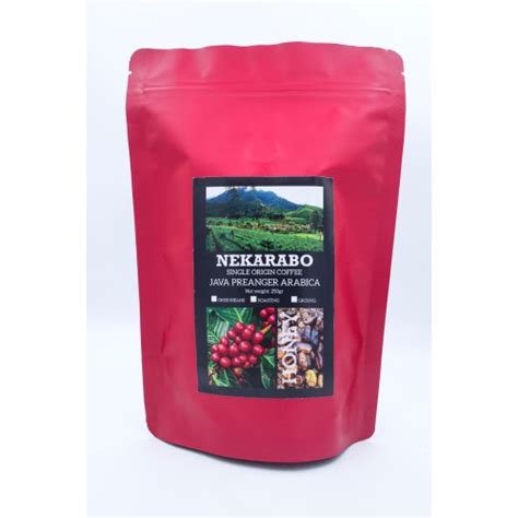 Jual Kopi Arabica Java Preanger Honey Process 250 Gram Jakarta Utara NEKARABO COFFEE Tokopedia