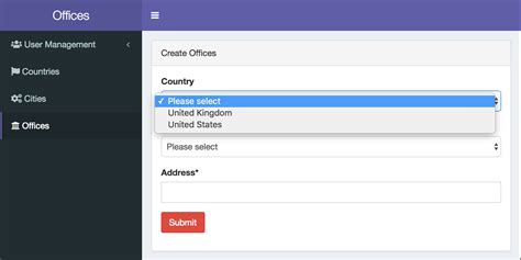 laravel forms select dependent dropdowns with jquery and ajax quick admin panel