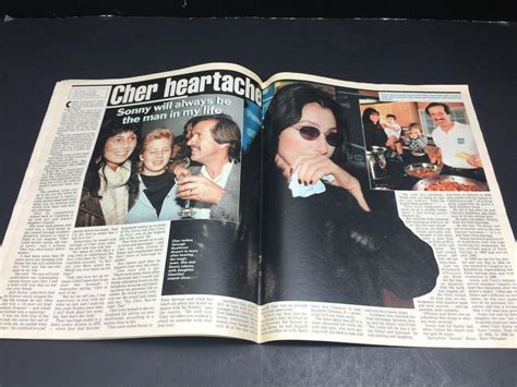 Vintage 1998 Tabloid Star Magazine Sonny And Cher Photos Features Michael Kennedy 4543446374