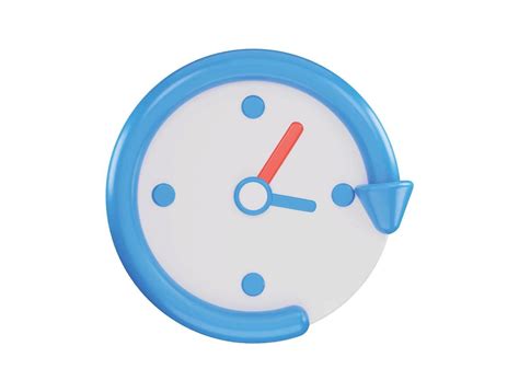 Timer Clock Icon 3d Rendering Vector Illustration 22922398 Vector Art At Vecteezy