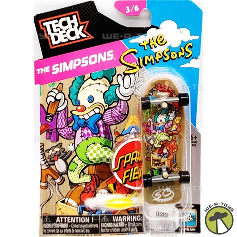 The Simpsons Springfield Tech Deck 2013 Spin Master 99400 New We R Toys