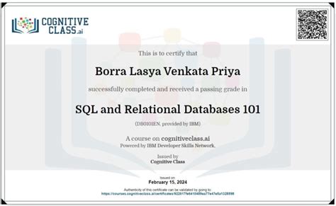 Borra Lasya Venkata Priya On Linkedin Sql Databasemanagement