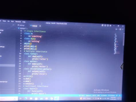 Kranthi Priya Baragada On Linkedin Task 31 Practice Oops Kiran Sagar Pythonlife